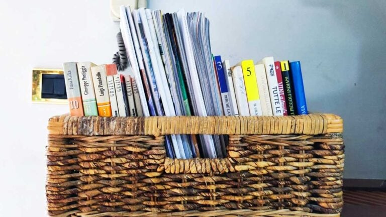 Come organizzare giornali e riviste
